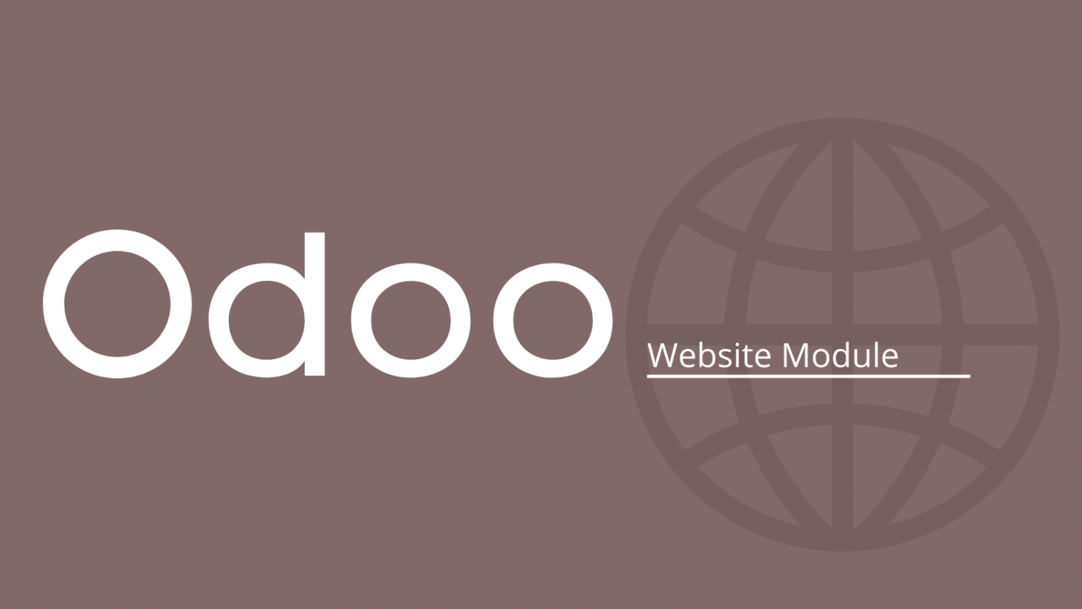 A quick walkthrough of features of the Odoo Website Module