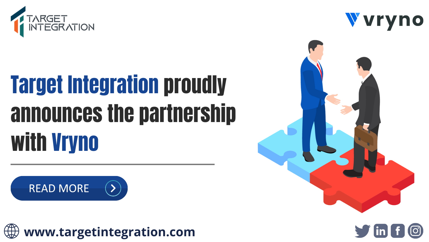 Target Integration now becomes a Vryno Implementation Partner