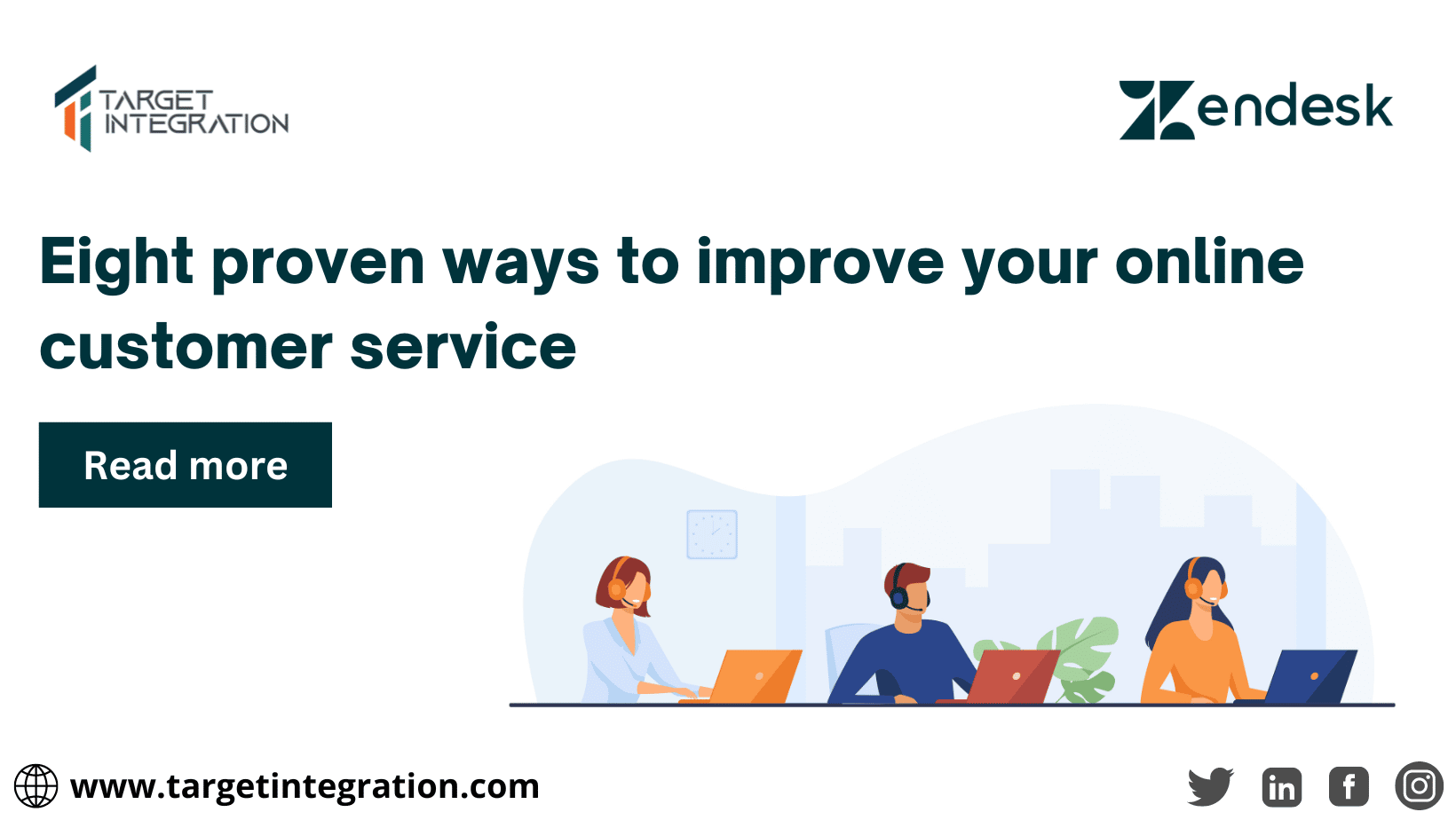 Eight ways to improve your online customer service