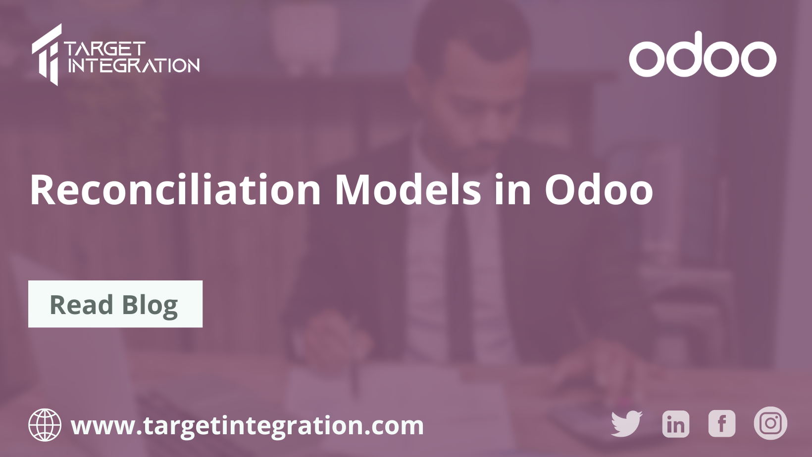 Reconciliation models in Odoo - Target Integration