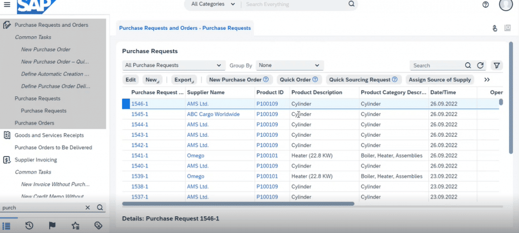 SAP Business ByDesign Demo| Procurement to Pay Process